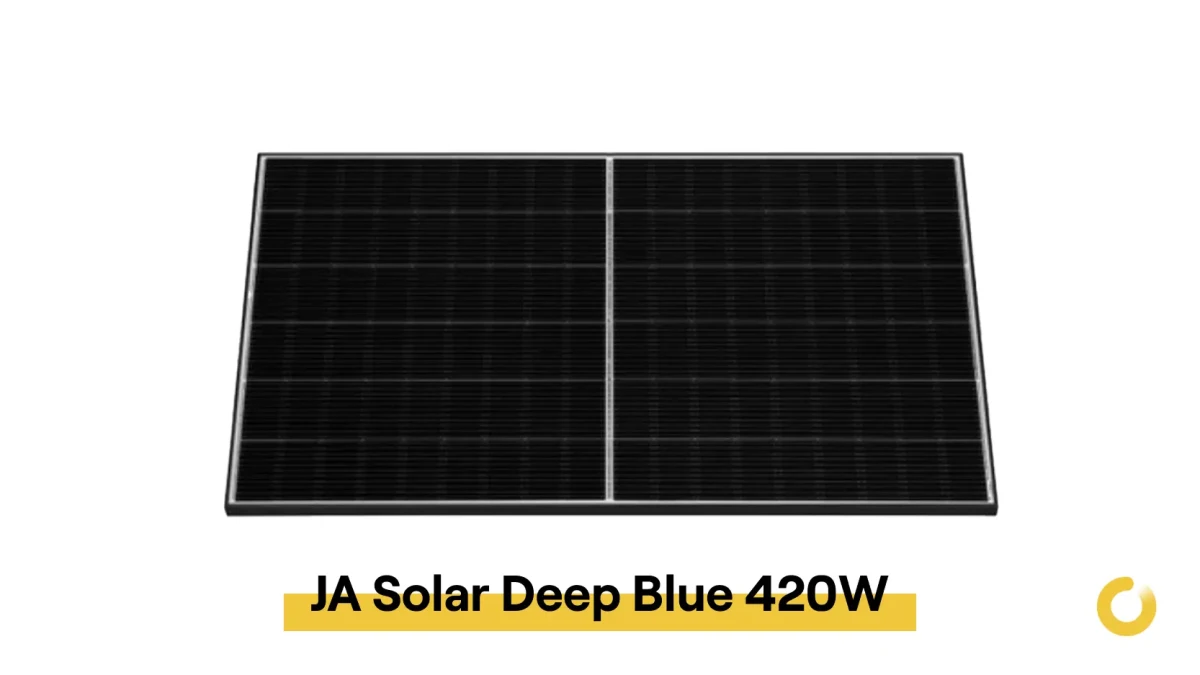 JA Solar Deep Blue 420W ¡Descúbrelo!