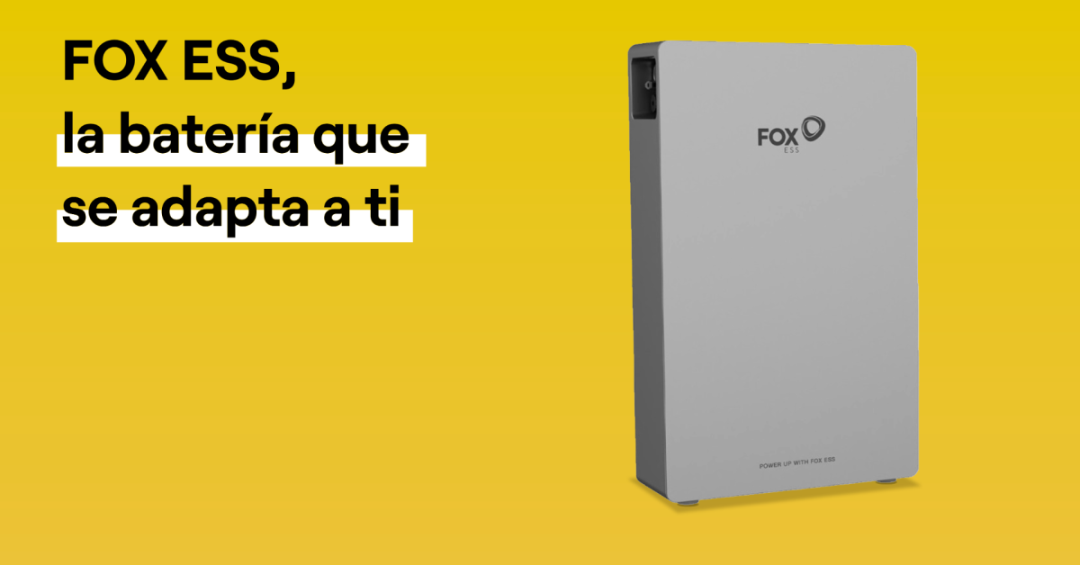 Descubre las baterías FOX para placas solares
