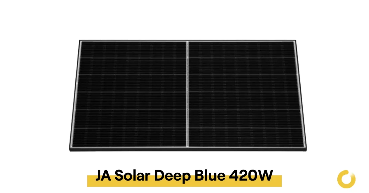 JA Solar Deep Blue 420W ¡Descúbrelo!