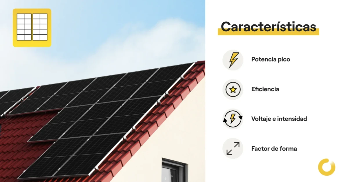 Características De Los Paneles Solares Energon Solar Paneles