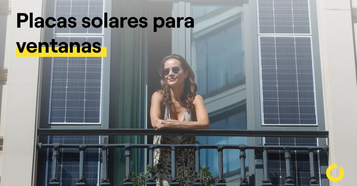 Placas solares para ventanas